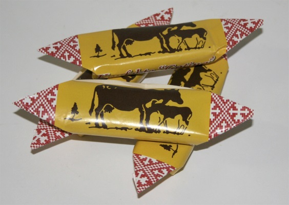 Milk - based candy „Gotiņa” ( big-candies) 0,5kg - Saldus pārtikas ...