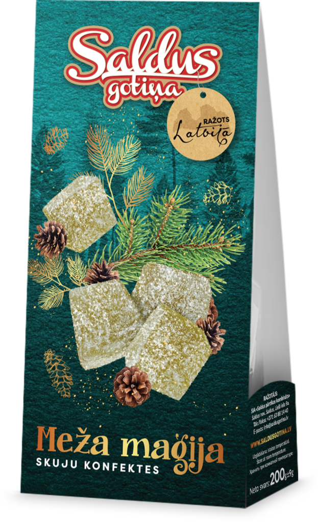 Needle candies "Magic of the Forest" 0.200kg - Saldus pārtikas kombināts